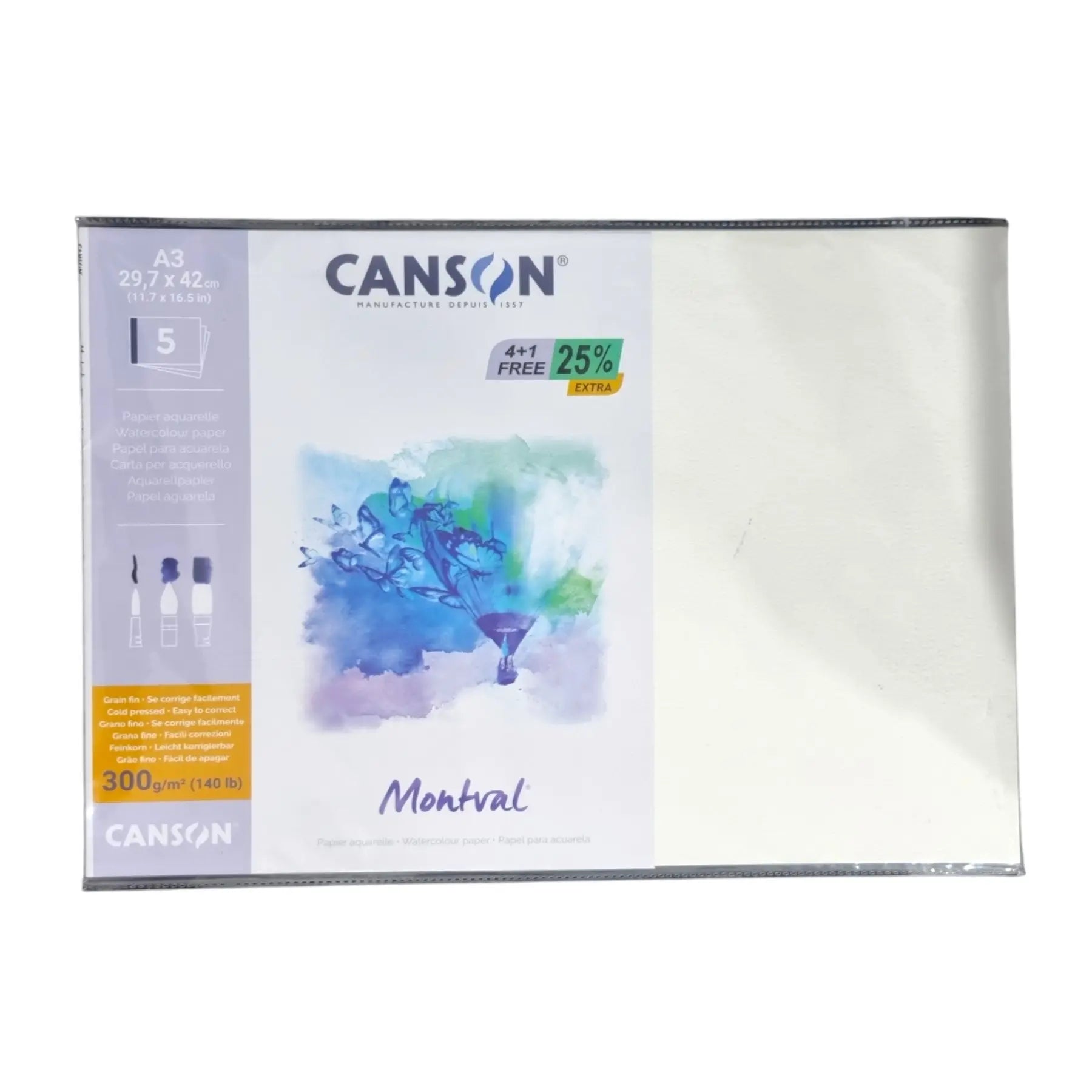 Canson Montval Watercolour Paper (185-300 GSM) - Canvazo