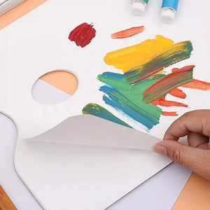 Keep Smiling Tear-Off Paper Palette Sheet 10 × 14 inch 30 Sheet