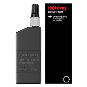 Buy rOtring Isograph Drawing Ink 23ml Bla