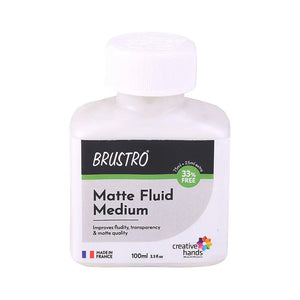Brustro Matte Fluid Medium 100ml - Canvazo