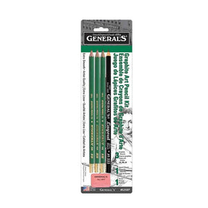 Generals Kimberly Premium Graphite Drawing Pencils - Set of 3 + Layout ...